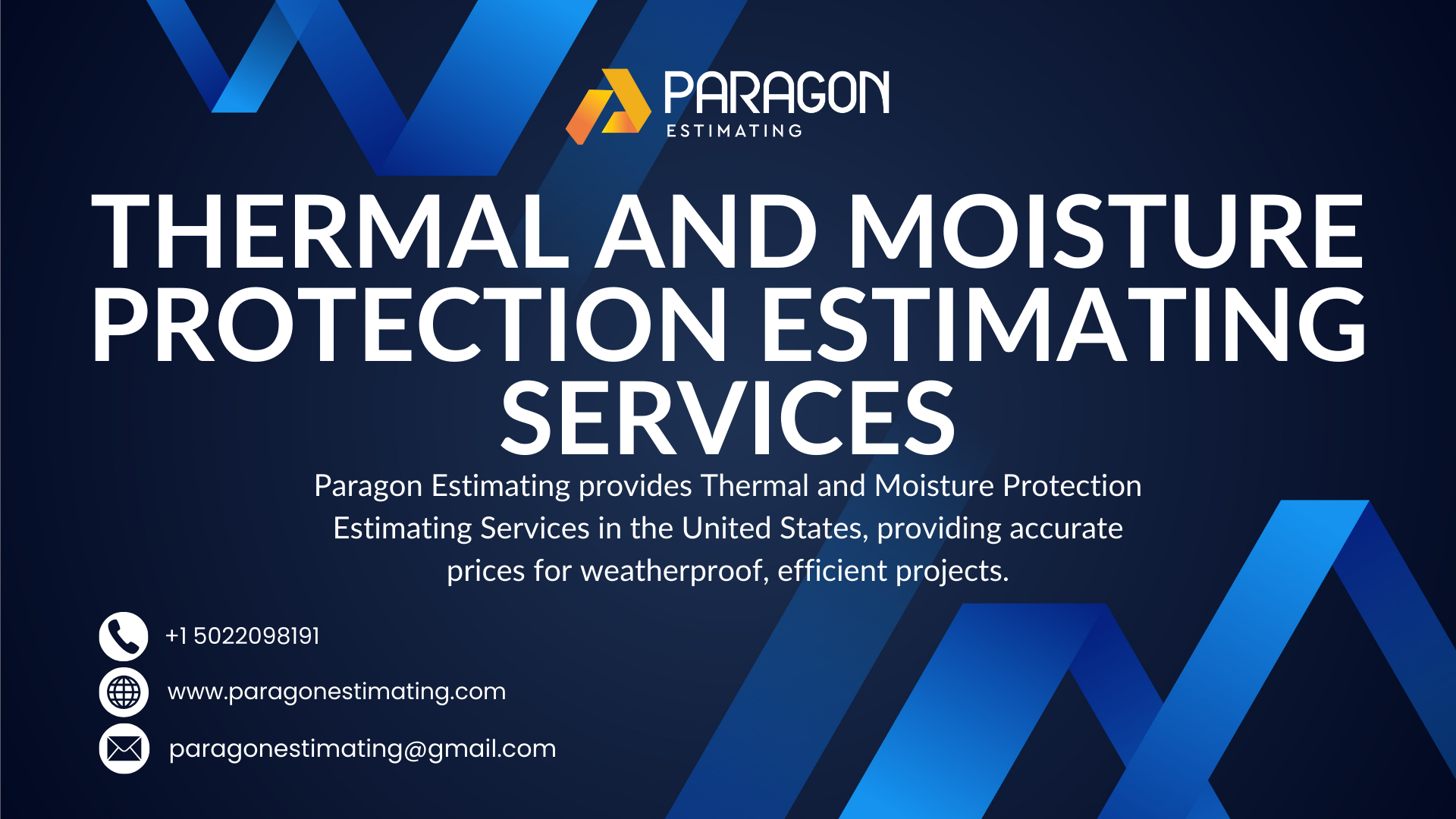 Accurate Thermal And Moisture Protection Estimating Services